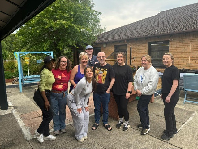 James Hallam Volunteers at Wallace Court